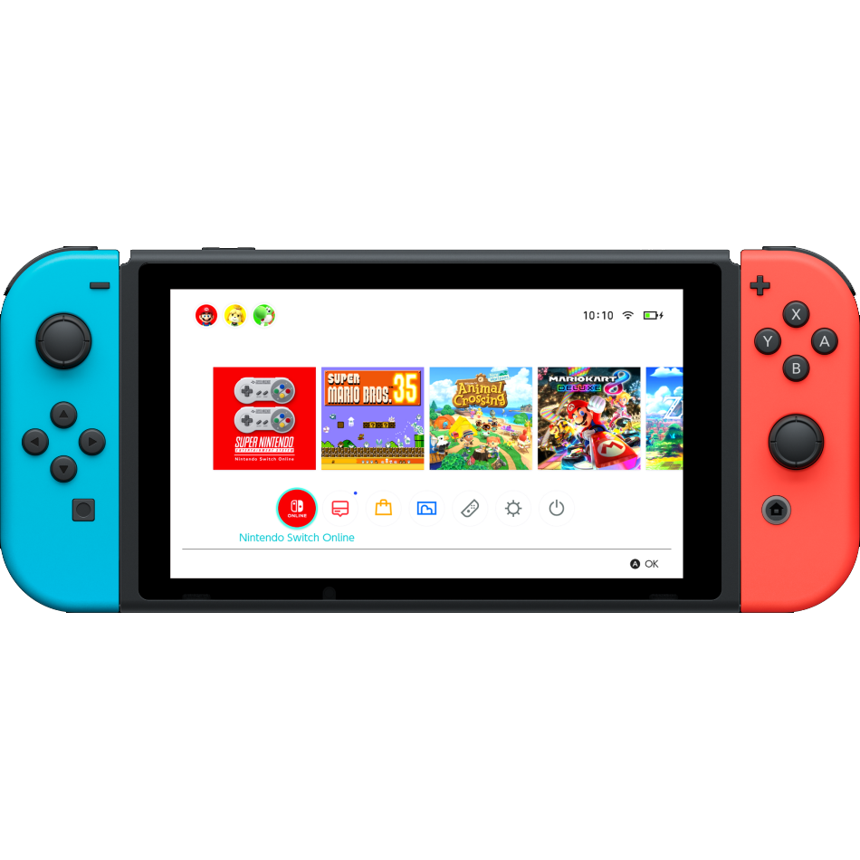 Köp Nintendo Switch Spelkonsol Neon Blue/Neon Red Joy-Con | Halebop.se